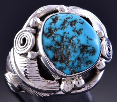 Size 13-3/4 Turquoise Men's Rings by Darrell Morgan 2J20Z | eBay