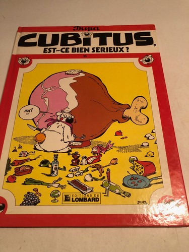 DUPA . CUBITUS N°15 . EST-CE BIEN SERIEUX ? . EO . 1987 BON ÉTAT | eBay