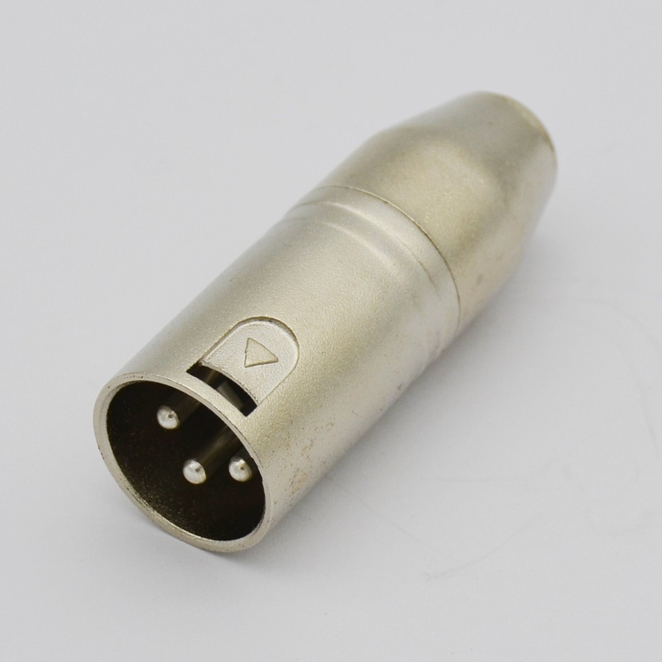 Three Way Splitter for XLR Male 3 pin to 3 pin Mini XLR Male Mic ...