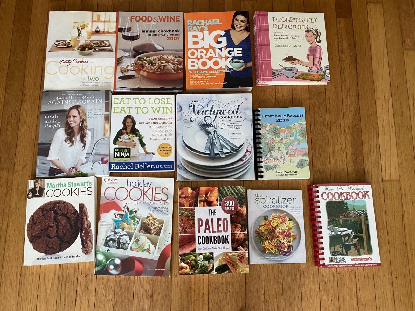 Cookbooks Jessica Seinfeld Rachel Ray Home & Backyard Betty Crocker ...