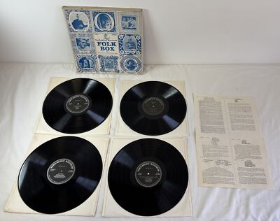 Yorkshire Records FOLK BOX V.2 ~ Pete Seeger, Glen Campbell, Josh White ...