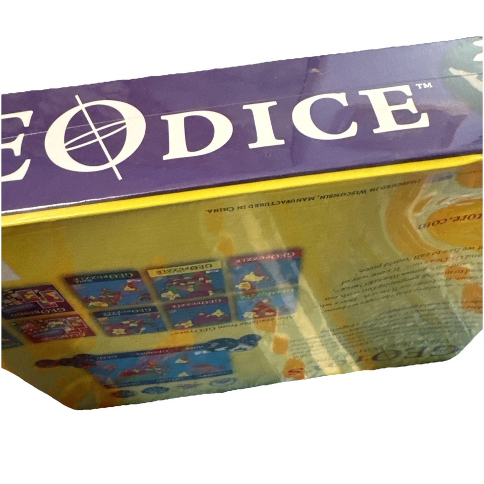 GeoDice Geography Board Game 2012 – Countries & Capitals Learning Dice ...