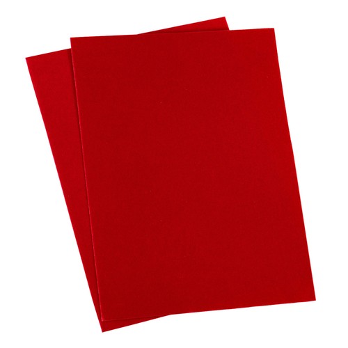 Self-Adhesive Velvet Patches Repair Patches Red 2Pcs | eBay