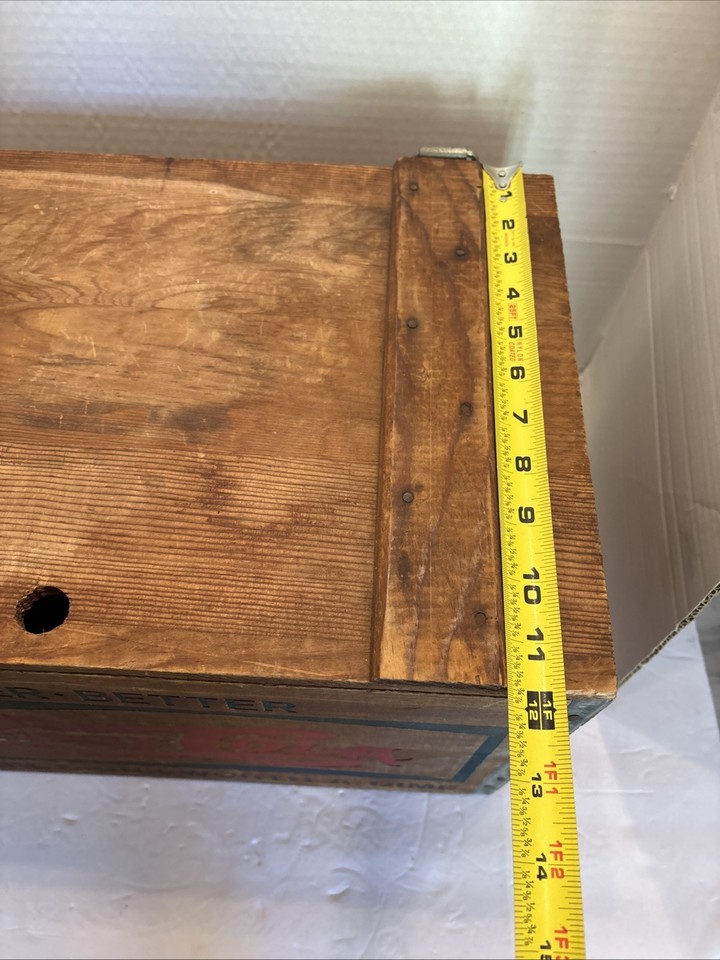 Vintage Pepsi Wooden Soda Advertising Crate Bottle Carrier | eBay