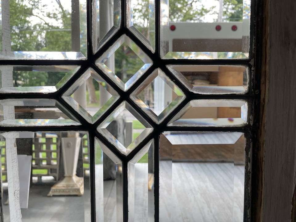 Beveled glass window | eBay