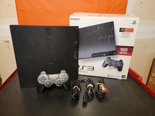 Sony PlayStation 3 PS3 160GB Console CECH-3001A in Original Box ...