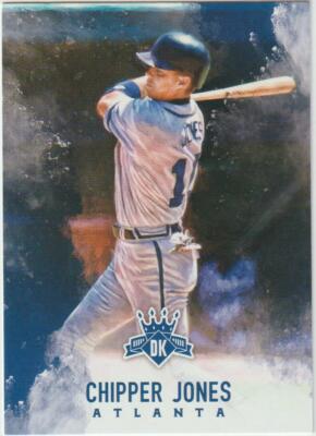 2017 Panini Diamond Kings #94 Chipper Jones card, Atlanta Braves HOF | eBay
