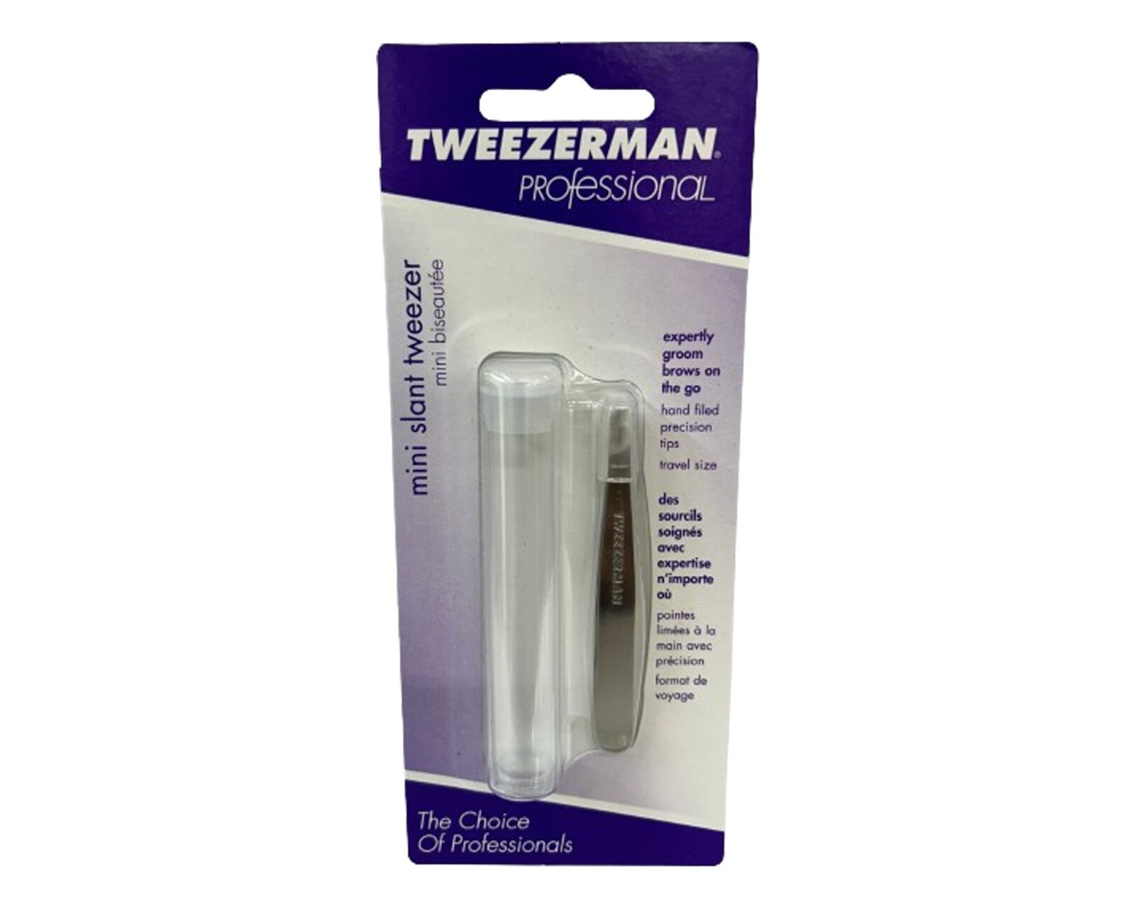 Tweezerman - Mini Slant Tweezer tip - Classic #1249-P | eBay
