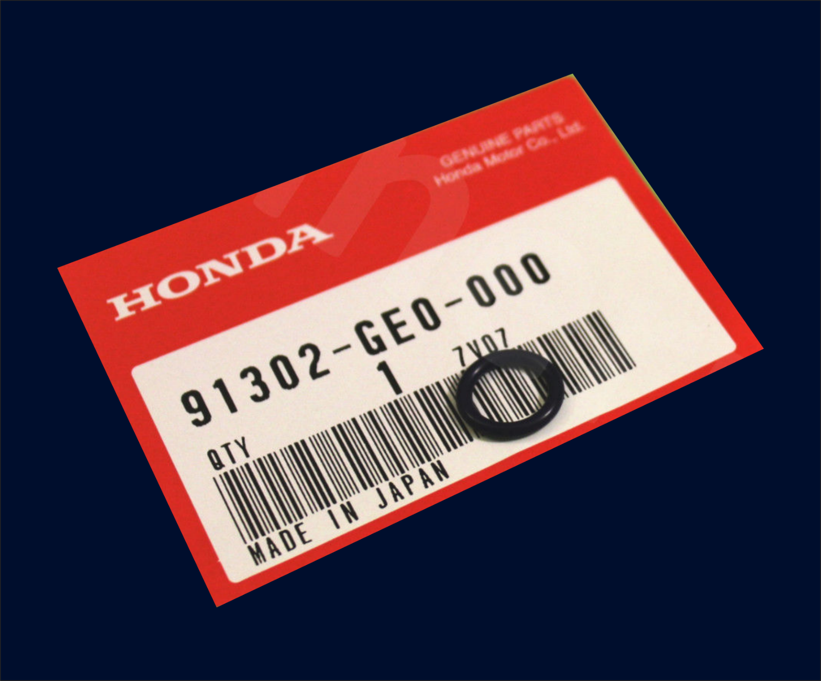Genuine Honda Civic Accord Fit CR-Z Dipstick Tube O-Ring Seal 91302-GE0 ...