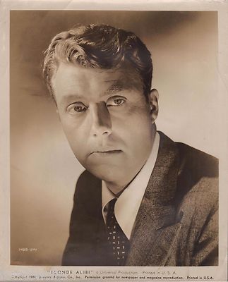 PETER WHITNEY in "Blonde Alibi" - Original Vintage PORTRAIT - 1946 | eBay
