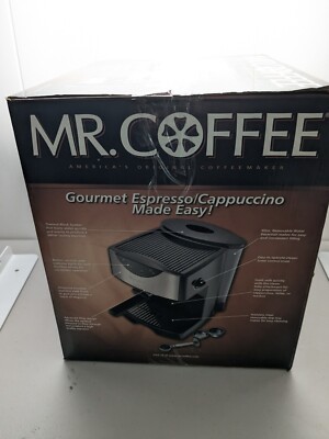Mr. Coffee automatic dual shot Espresso / Cappuccino Maker System ...