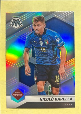 Nicolo Barella ~ 2021-22 Panini Mosaic FIFA ~ Silver Prizm | eBay