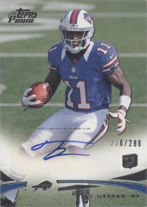 2012 Topps Prime - T.J. Graham #9 Rookie Autographs /286 (AU, RC) for ...