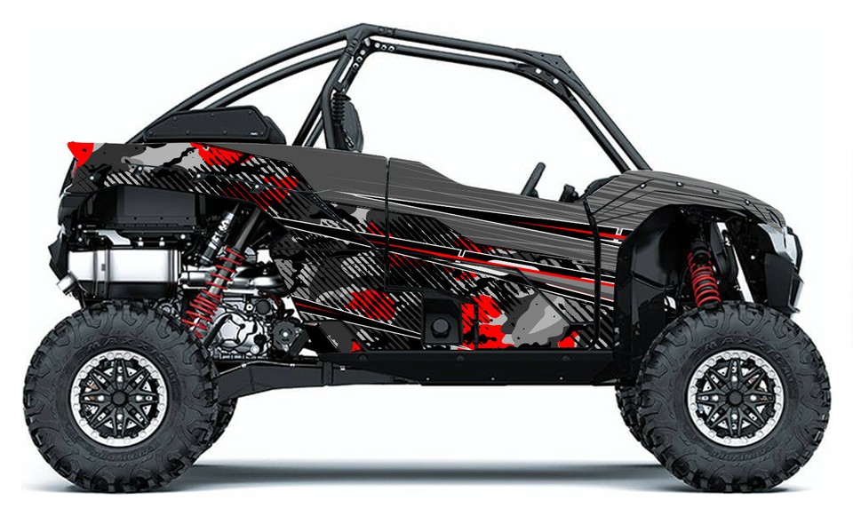 2019+ Kawasaki Teryx KRX 1000 Design EPS 03 Decal Graphic Kit Wraps | eBay