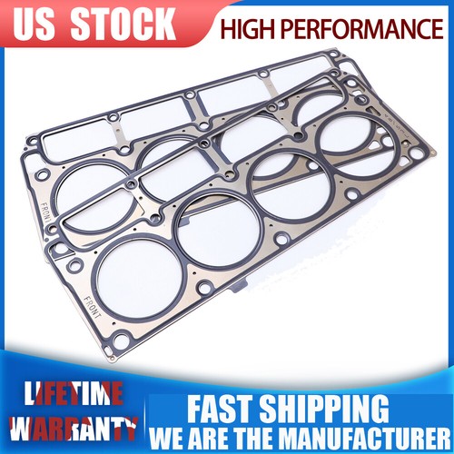 2PC Head Gasket LS Engines For 4.8L 5.3L 5.7L 2002-2014 GM REF 12589226 ...
