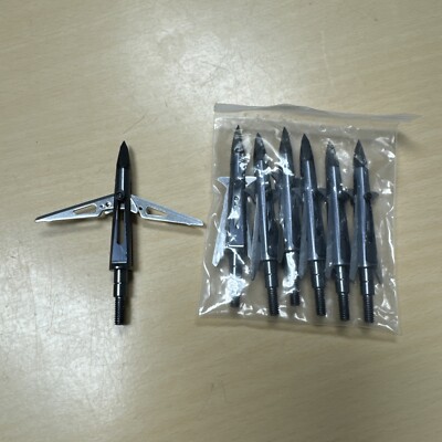 72Pcs Archery Broadheads 2" Dia Expandable Hunting Arrowheads 2 Blade ...