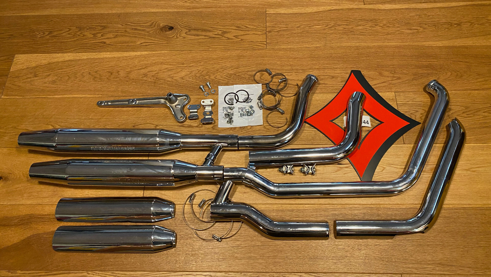 2000-2006 FATBOY® KRÜMMER HARLEY® AUSPUFF TWIN CAM SOFTAIL ...