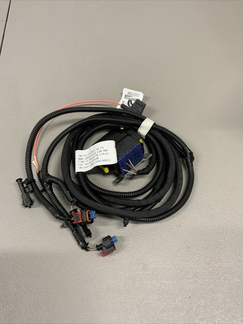 GM Snow Plow Prep (vyu) Harness Kit 84731643 B133 for sale online | eBay