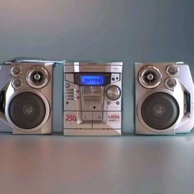 Sharp CD-E700 Mini Component 3 Disc Stereo System | eBay