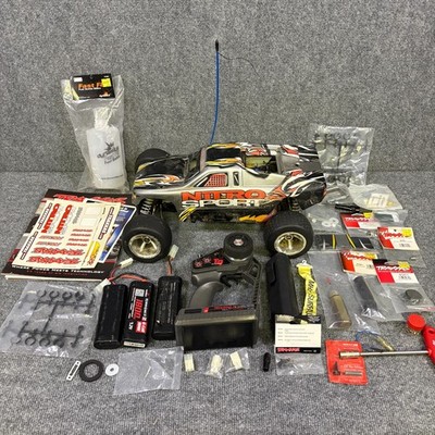 Traxxas Nitro Sport RC Car with Lots of Extra Parts and Accessories For ...
