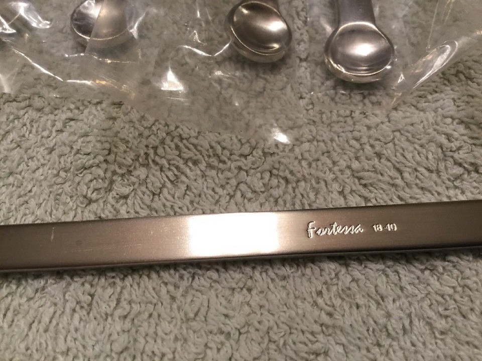 Fortessa Silverware Long Iced Tea Stir Spoons High Grade Stainless-New ...