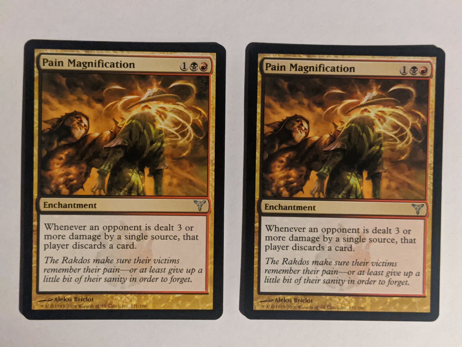 MTG Pain Magnification Dissension 121/180 Regular Uncommon for sale ...