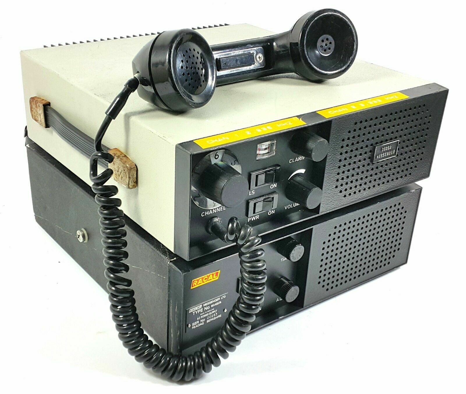 RACAL DECCA MESSENGER MILITARY VINTAGE RADIO PHONE TELEPHONE BRITISH ...