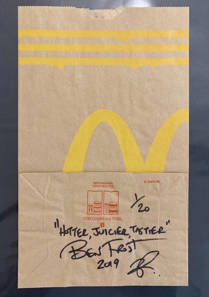 Ben Frost Fast Food Packaging 'Hotter, Juicier, Tastier' (McDonald’s ...