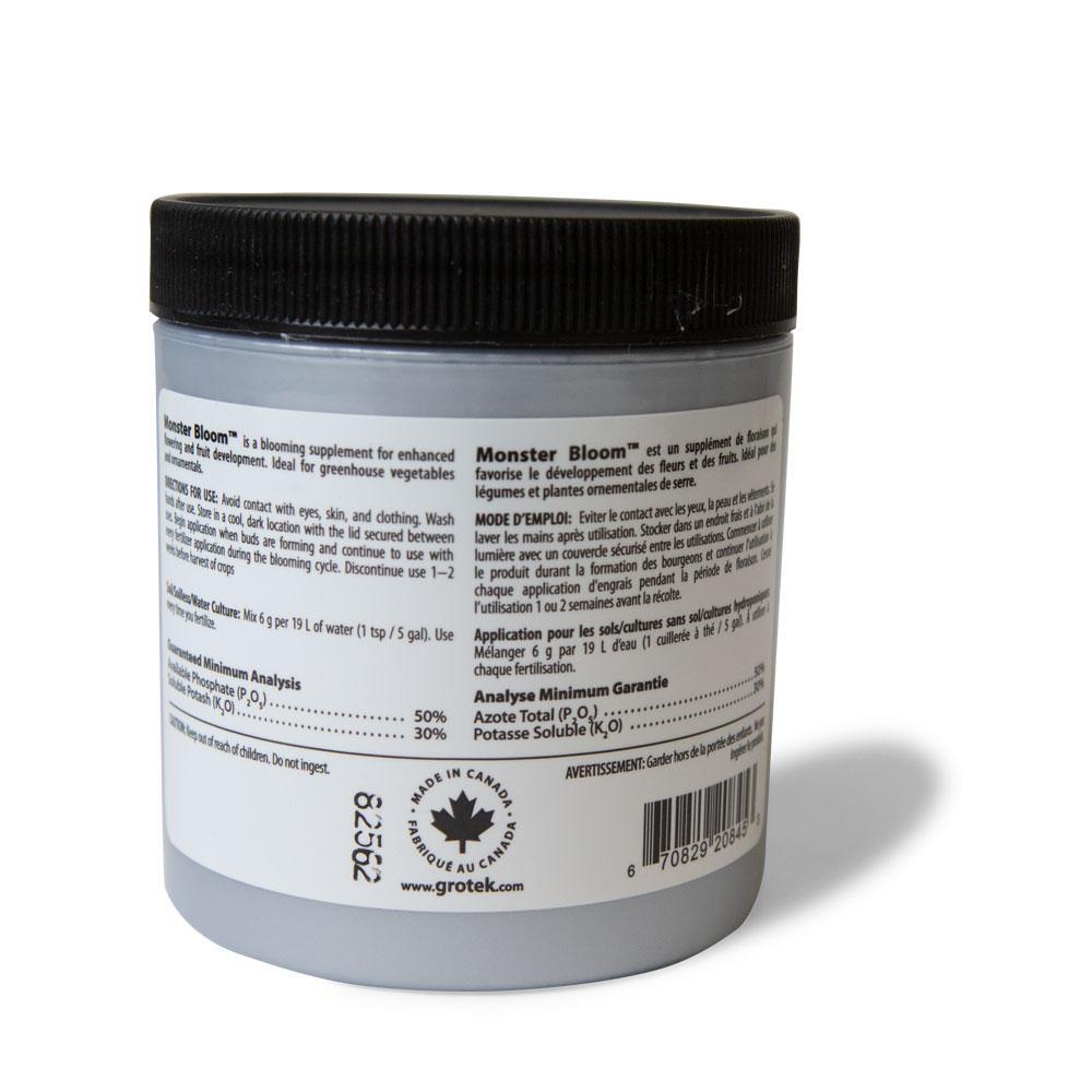 Monster Bloom Hydroponic Fertiliser 130g Grotek Fertilizer Additive ...