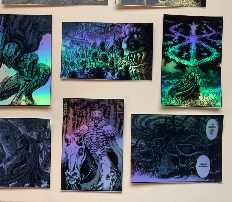 Manga Panel Berserk Sticker Bundle - Anime Laptop Stickers | eBay