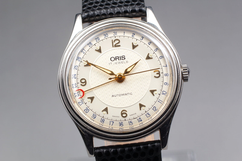 [Near MINT] Oris Pointer Date 7403-40B 36mm Silver Automatic Men's From JAPAN | eBay