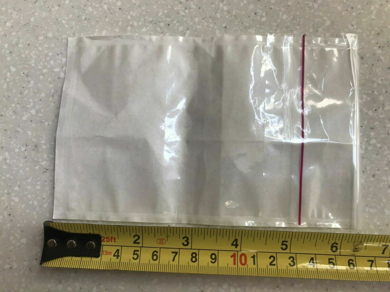 100 POUCHES ADDRESS LABELING SHIPPING DOCUMENT ENCLOSED CLEAR WALLET ...