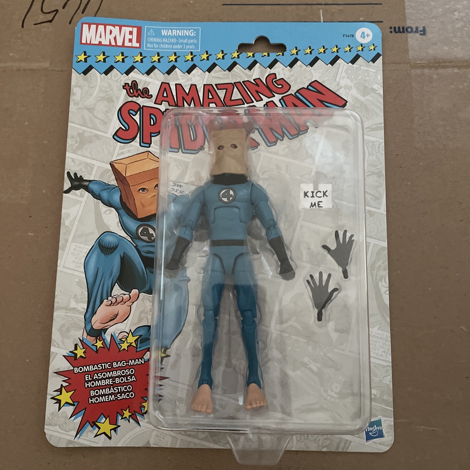 Marvel Legends Retro Vintage Collection 6" Figure Spider-Man X-Men ...