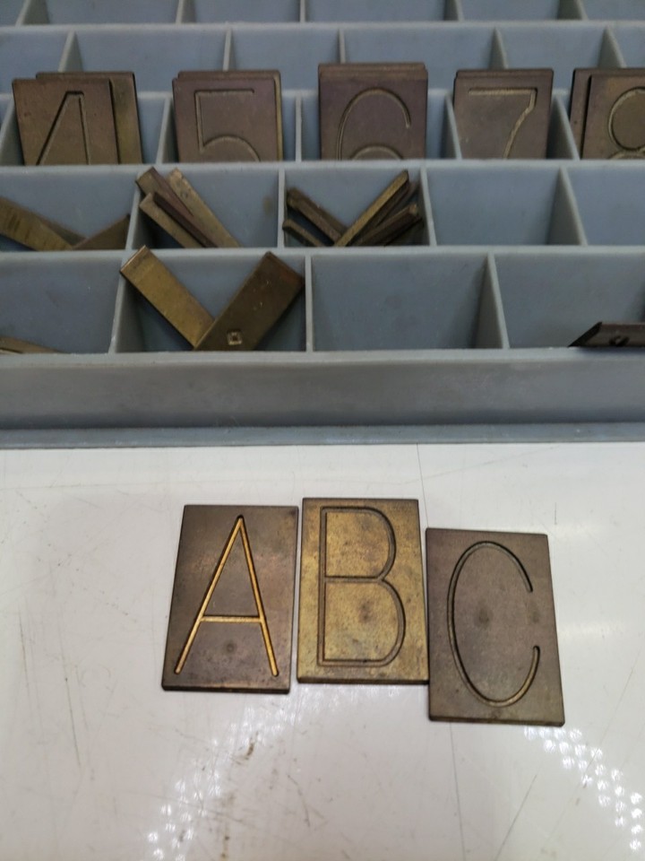 Condensed Block FONTS, NEW HERMES Brass ENGRAVING FONTS Script | eBay