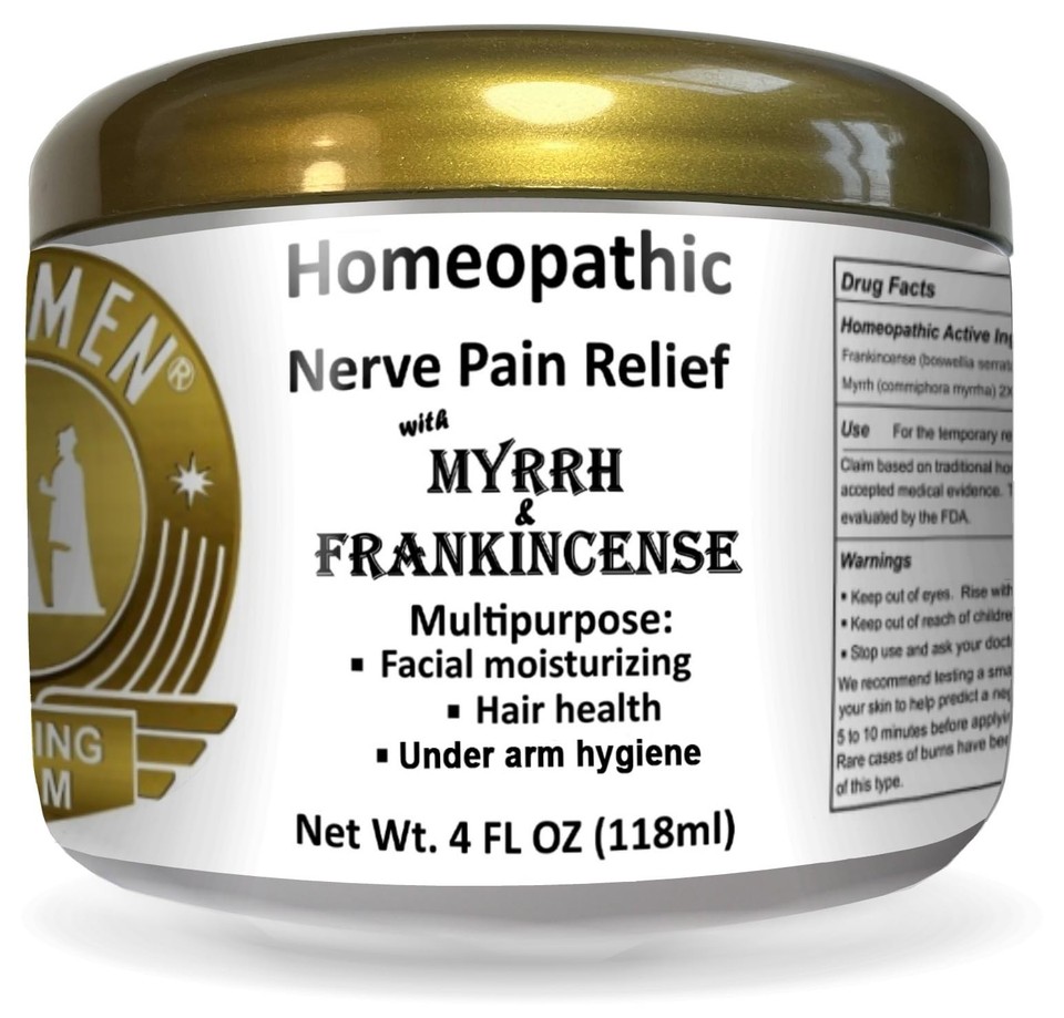 Myrrh Frankincense Balm for Neuropathy Sciatica Nerve Pain Massage ...