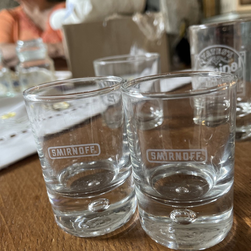Branded Shot Glasses X 5 | eBay UK