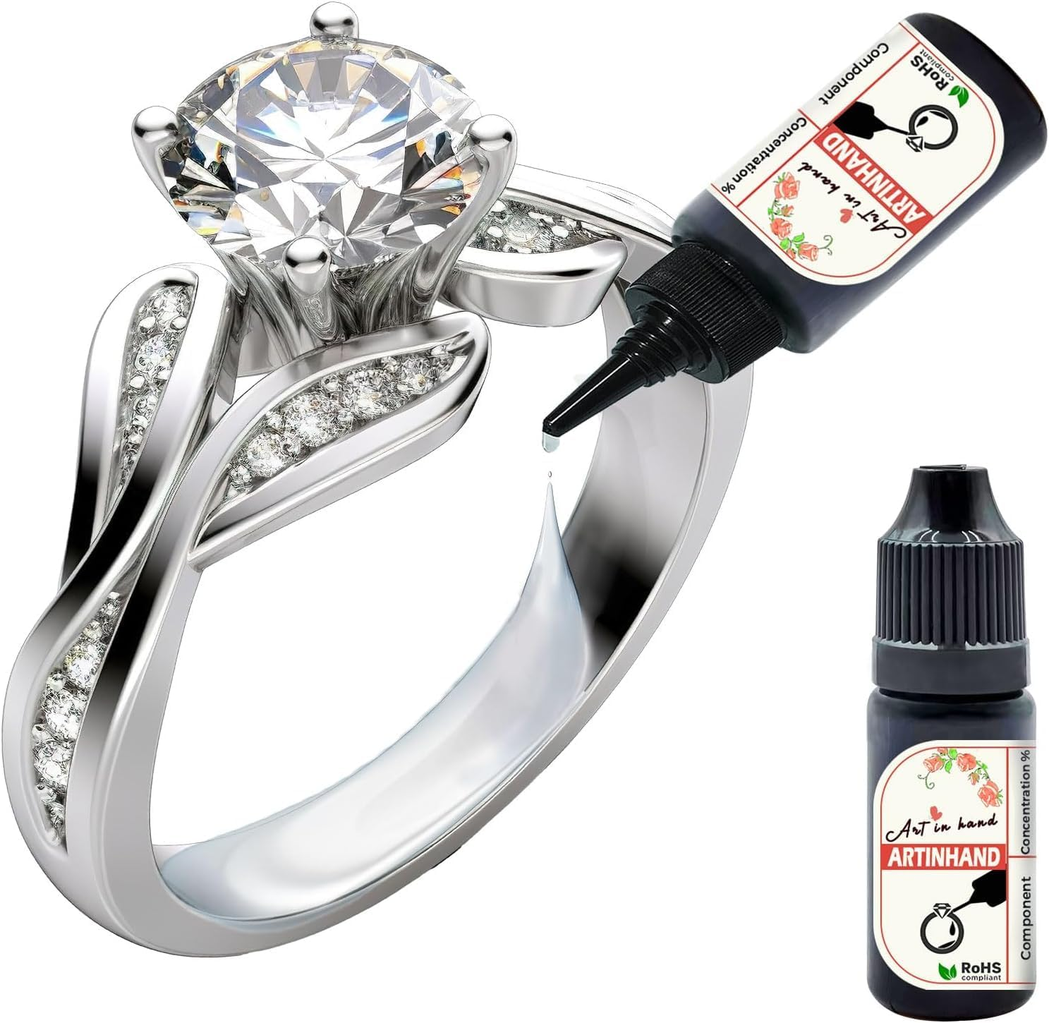 Invisible Ring Adjuster, Ring Sizer, Ring Resize, Ring Spacer, Ring ...