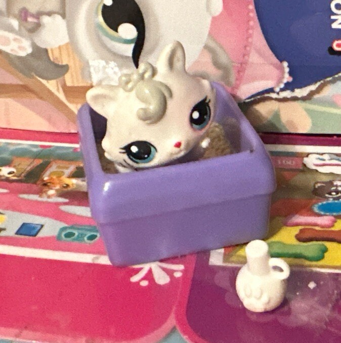 Littlest Pet Shop Cat #3586 Baby Crouching Tiger Cat Striped Lps Lot ...