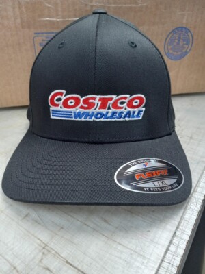 Costco Wholesale Black Flex Fit Hat/Color Costco Logo large/xlarge | eBay