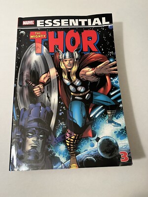 Marvel Essentials The Mighty Thor Volume 3 #137-166 Stan Lee & Jack ...
