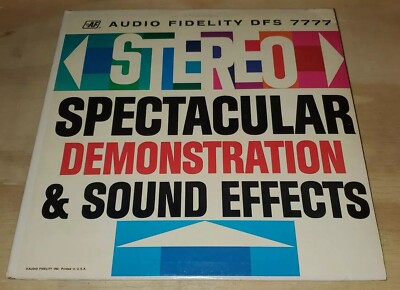 Stereo Spectacular Demonstration And Sound Effects LP VG Audio Fidelity ...