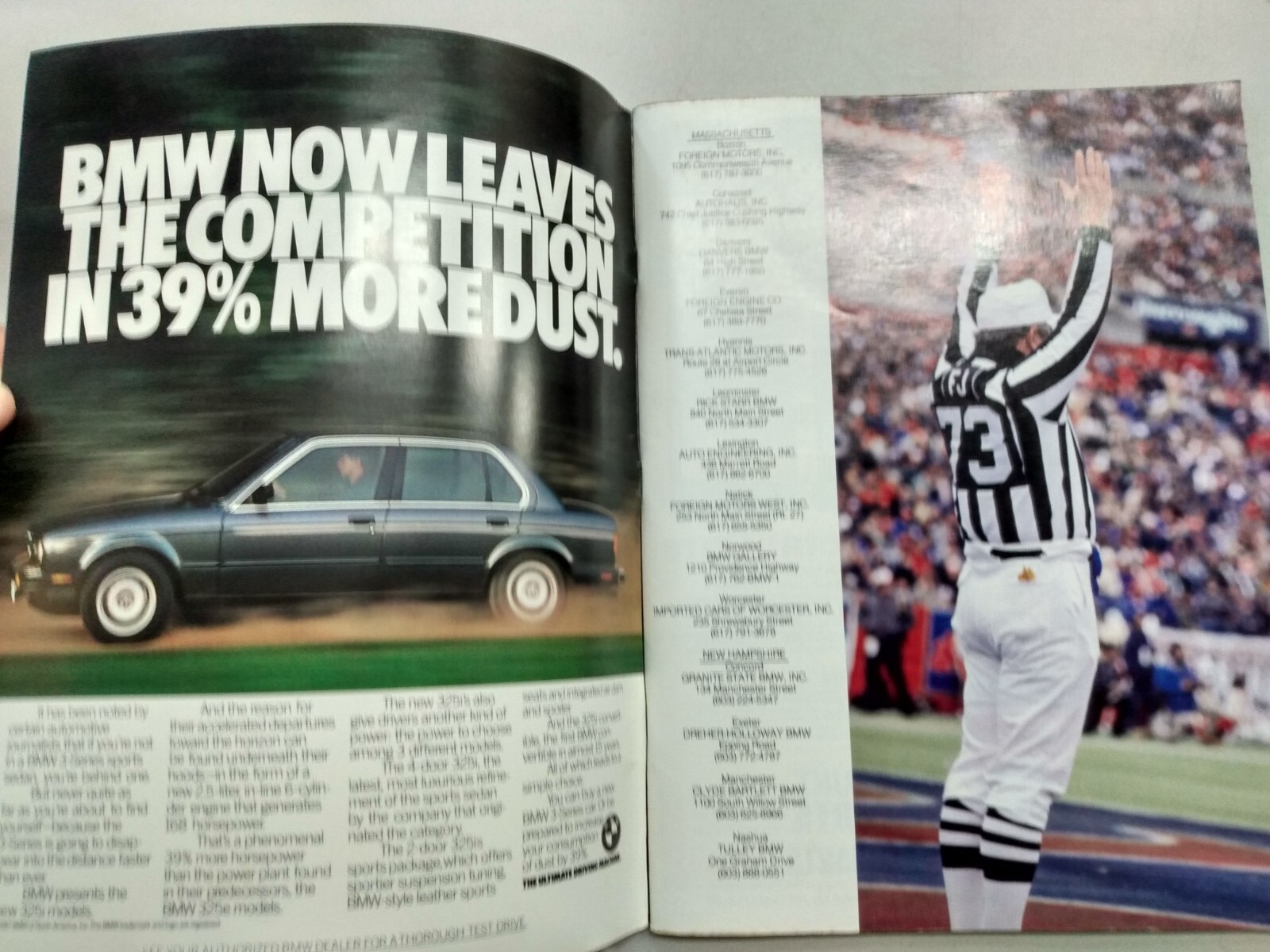 1986 New England Patriots Eastern Champs 1987 Yearbook NFL | eBay