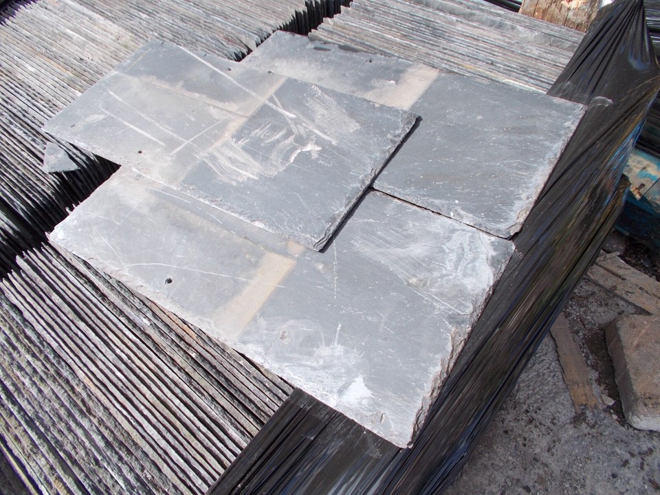 Reclaimed roof slates 20" x 10" natural slate roof tiles | eBay UK