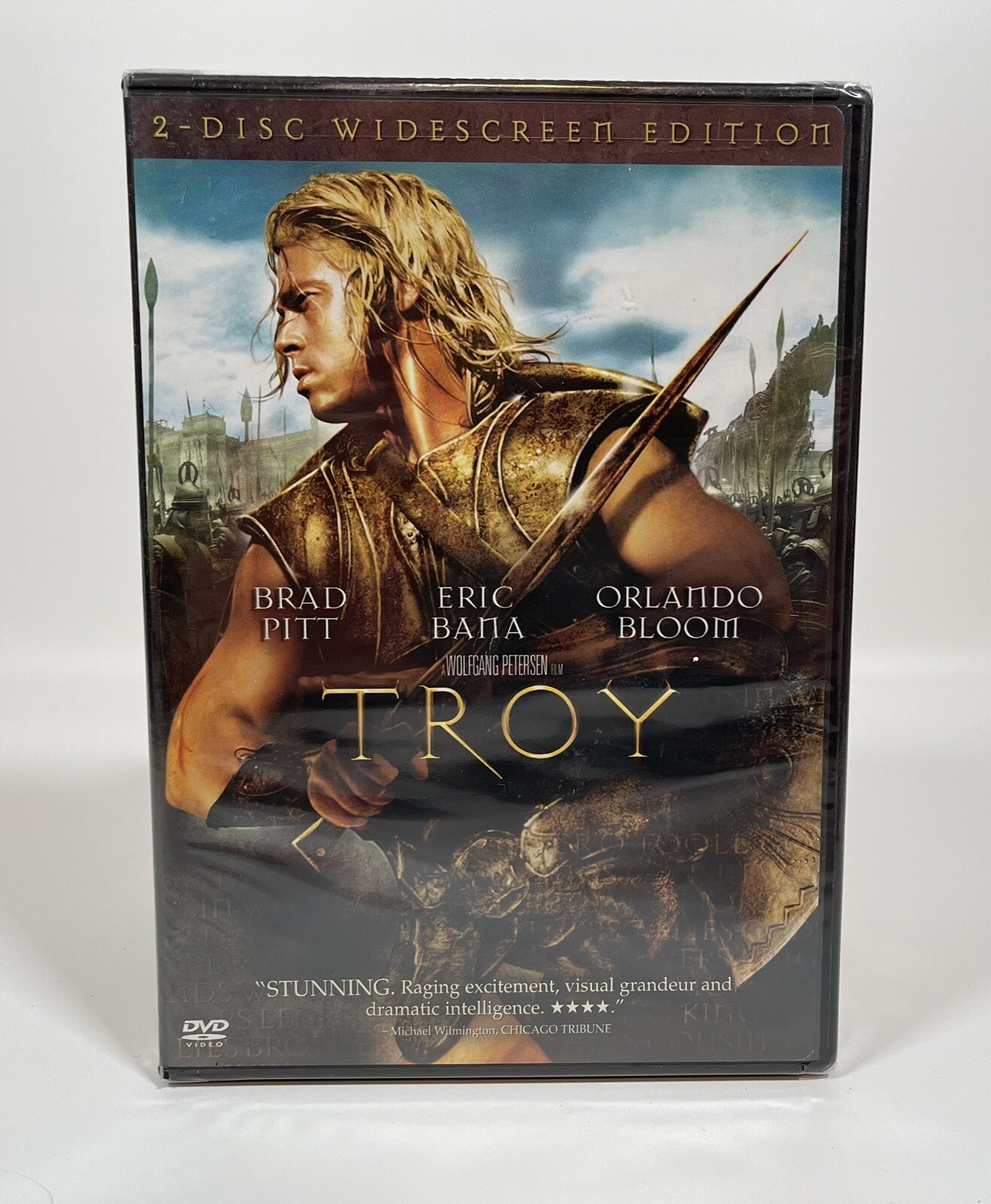 Troy DVD 2 Disc Set Widescreen Brad Pitt Orlando Bloom NEW SEALED ...