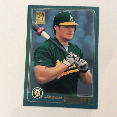 2001 Topps Traded T173 Jason Hart Oakland Athletics | eBay