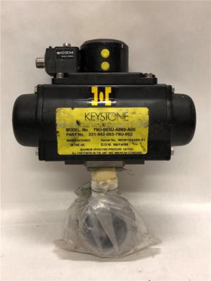 Keystone 221-952-003-79U-002 Pneumatic Actuator w/ Butterfly Valve | eBay