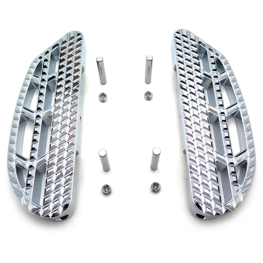 Dominator Passenger Footboard Kit For Harley 2006-2019 Dyna Fat Bob ...