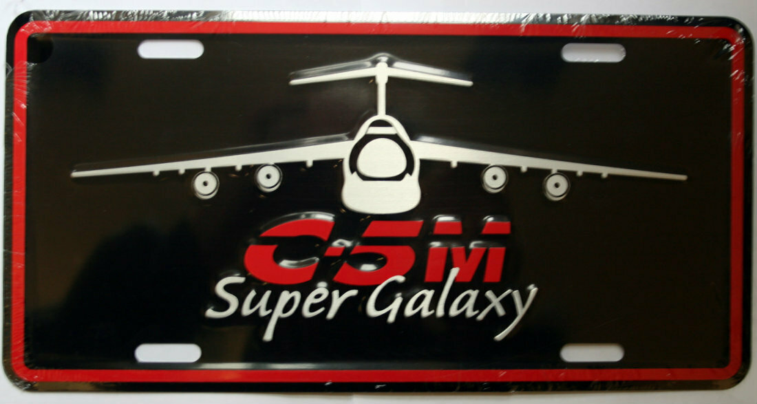 C5M - GALAXY - Number Plate by Lockheed Martin | eBay
