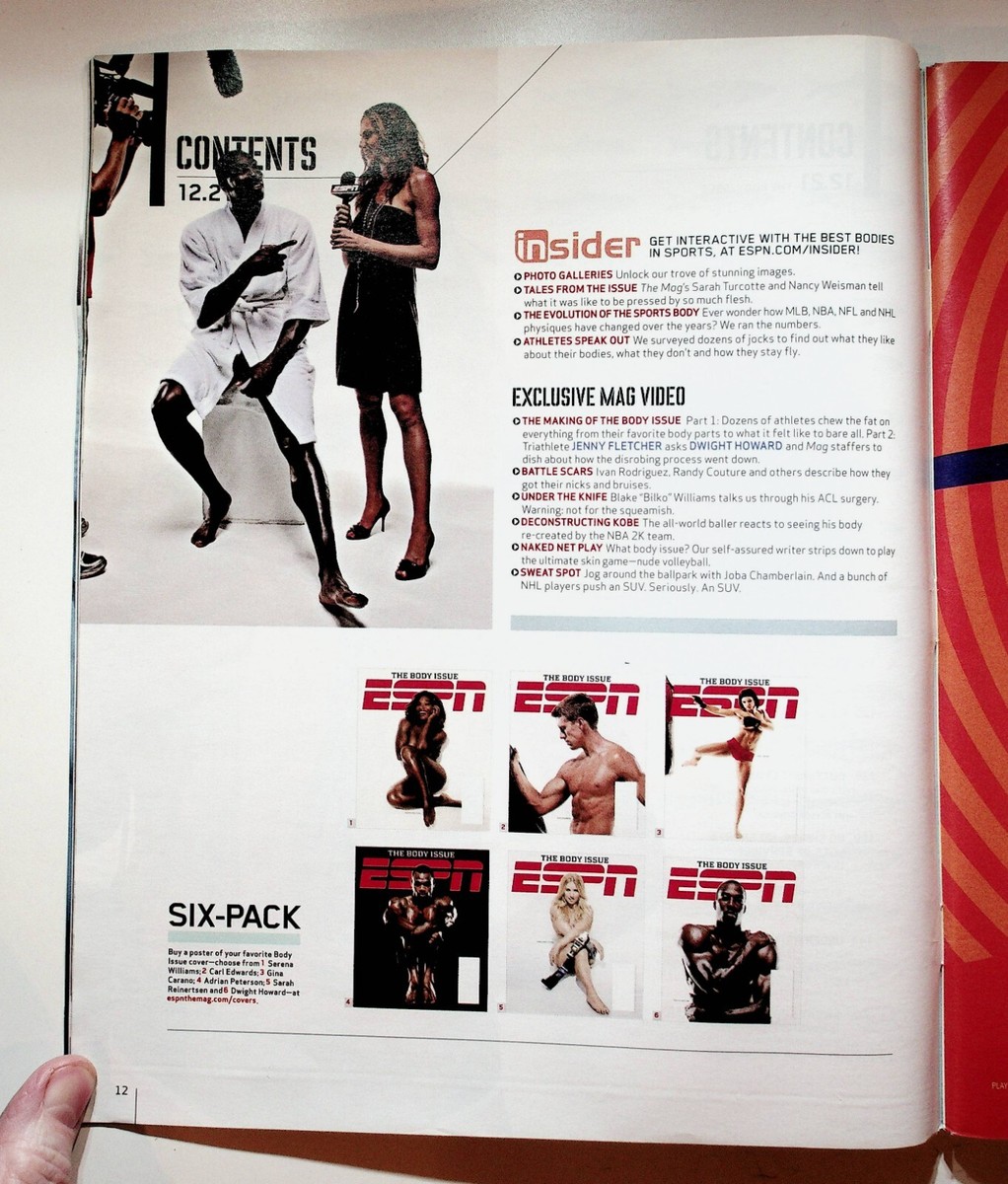 Espn 2009 Body Issue