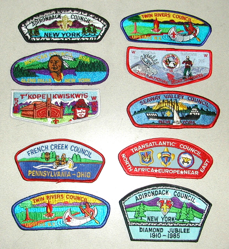 10 VINTAGE CLOTH SCOUTING PATCHES | eBay